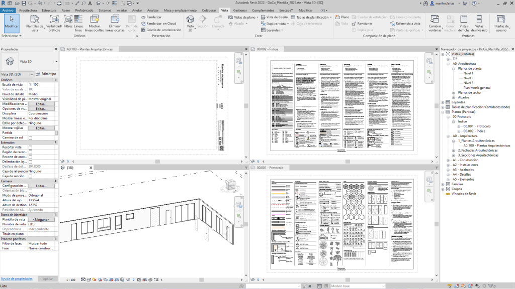 Plantilla de Dibujo Revit – Tools Do_Co